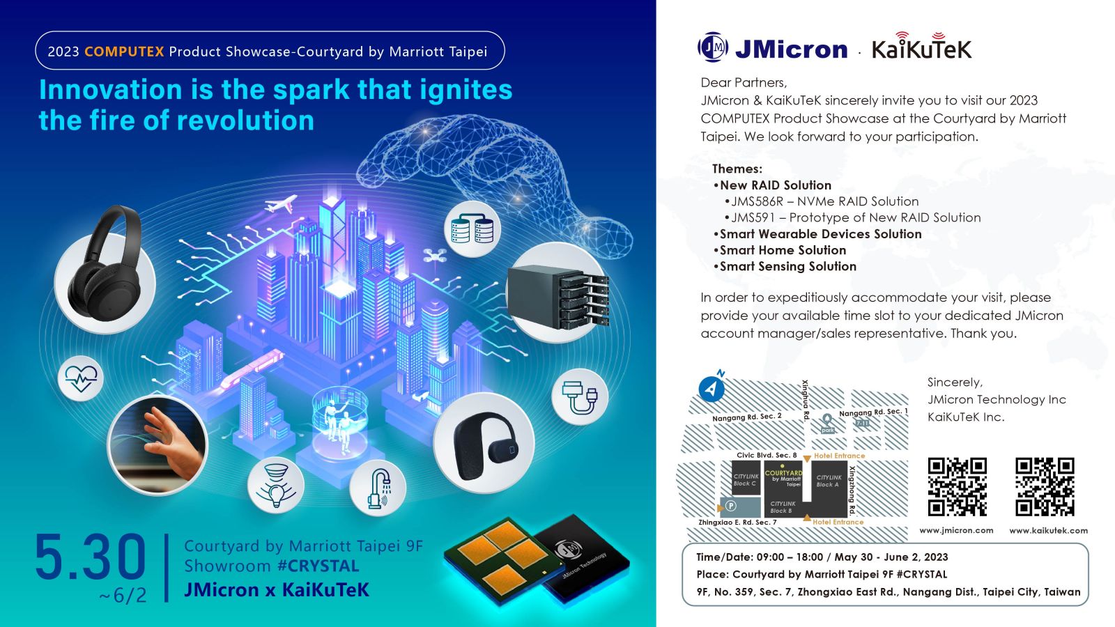 JMicron x KaiKuTeK 2023 COMPUTEX Product Showcase is coming!-News & Events-KaiKuTeK